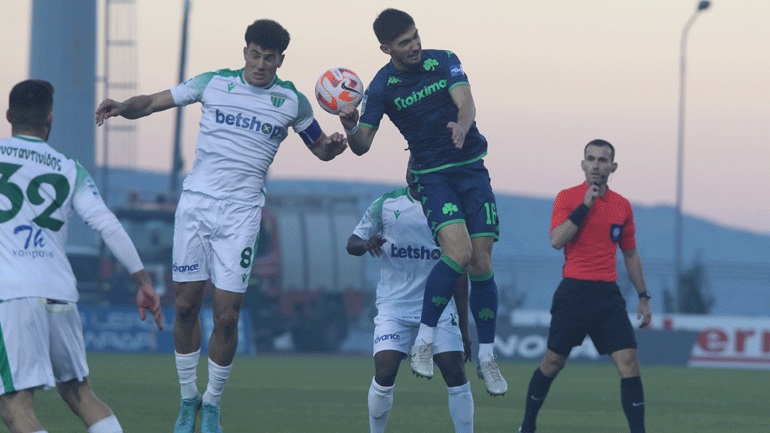 Λεβαδειακός: Κρατά την εμφάνιση, ήττα (1-0) από τον Παναθηναϊκό ...