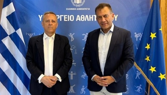 Συνάντηση Τ.Μπαλτάκου με Ι.Βρούτση - STARSPORTS.GR