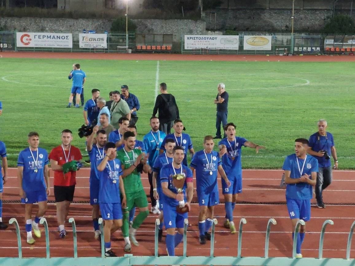 Ο Ταμυναϊκός κατέκτησε το πρώτο Λιγκ Καπ της Ε.Π.Σ. Εύβοιας - STARSPORTS.GR